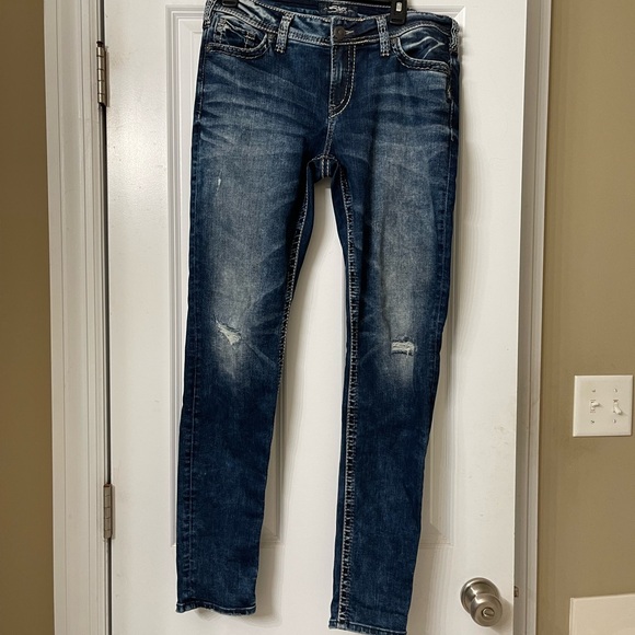 Silver Jeans | Jeans | Silver Jeansamazing Color On These Silver Suki ...